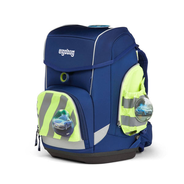Ergobag Sicherheitsset Fluo-Zip Set mit Reflektor und Seitentaschen Ge - CoolKid